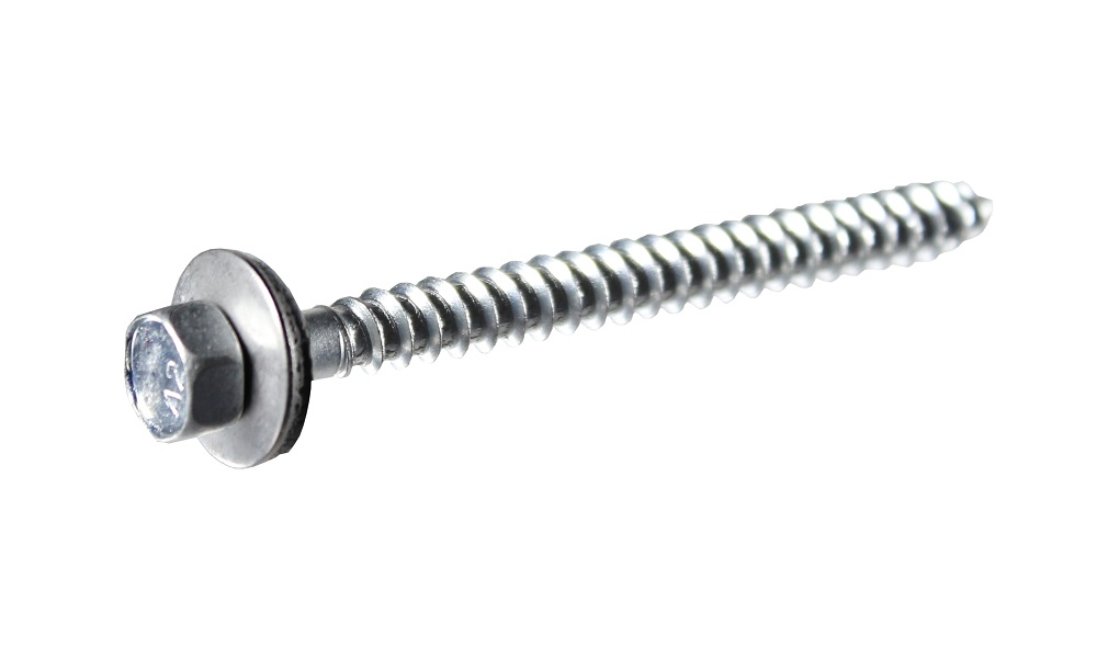6,5 x 75 rvs schroef voor houten onderconstructie type 2